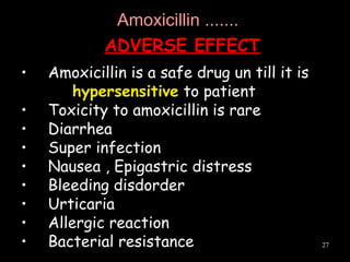 Antibiotics in periodontics | PPT