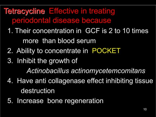 antibiotics_in_periodontics__perio_.ppt | Oral care | Personal Care