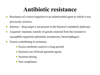 Antibiotics in surgery DR. SHILULI | PPT
