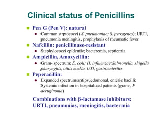 Antibiotics Lecture-1-Penicillins.ppt | Pharmaceutical Drugs | Medical ...