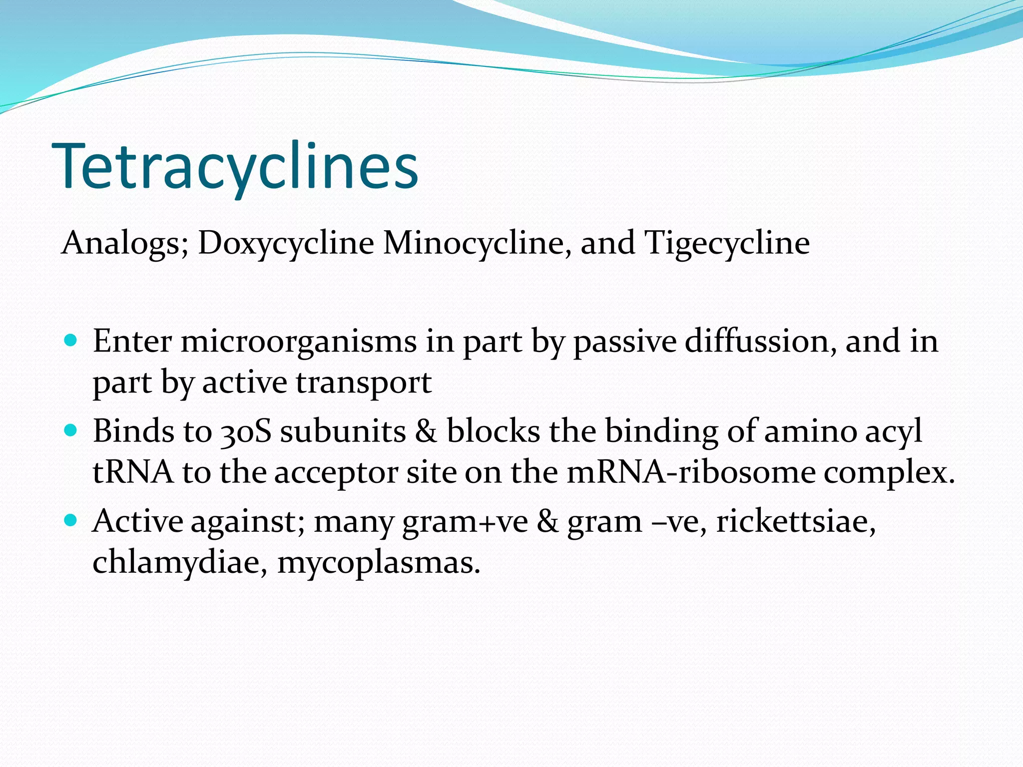 Antibiotics & mechanisms of actions | PPTX