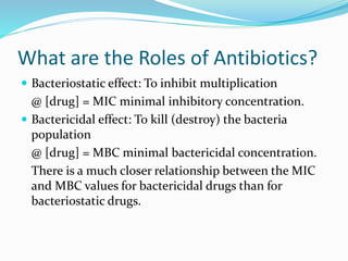Antibiotics & mechanisms of actions | PPTX