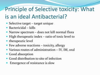 Antibiotics & mechanisms of actions | PPTX