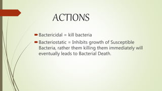 Antibiotics | PPTX