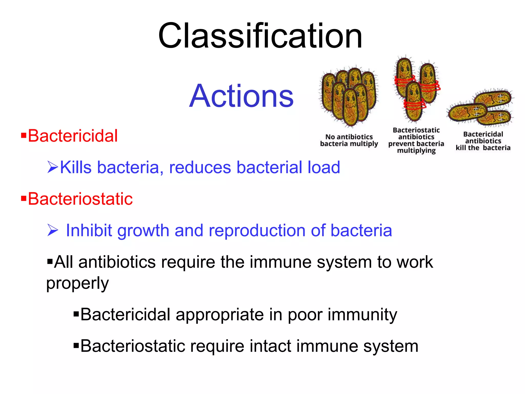 Antibiotics Its action and Resistance | PDF