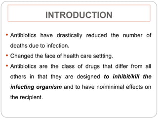 Antibiotics_PPT.ppt in clinical aream powerpoint presentations | PPT