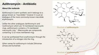 Antibiotics presentation | PPT