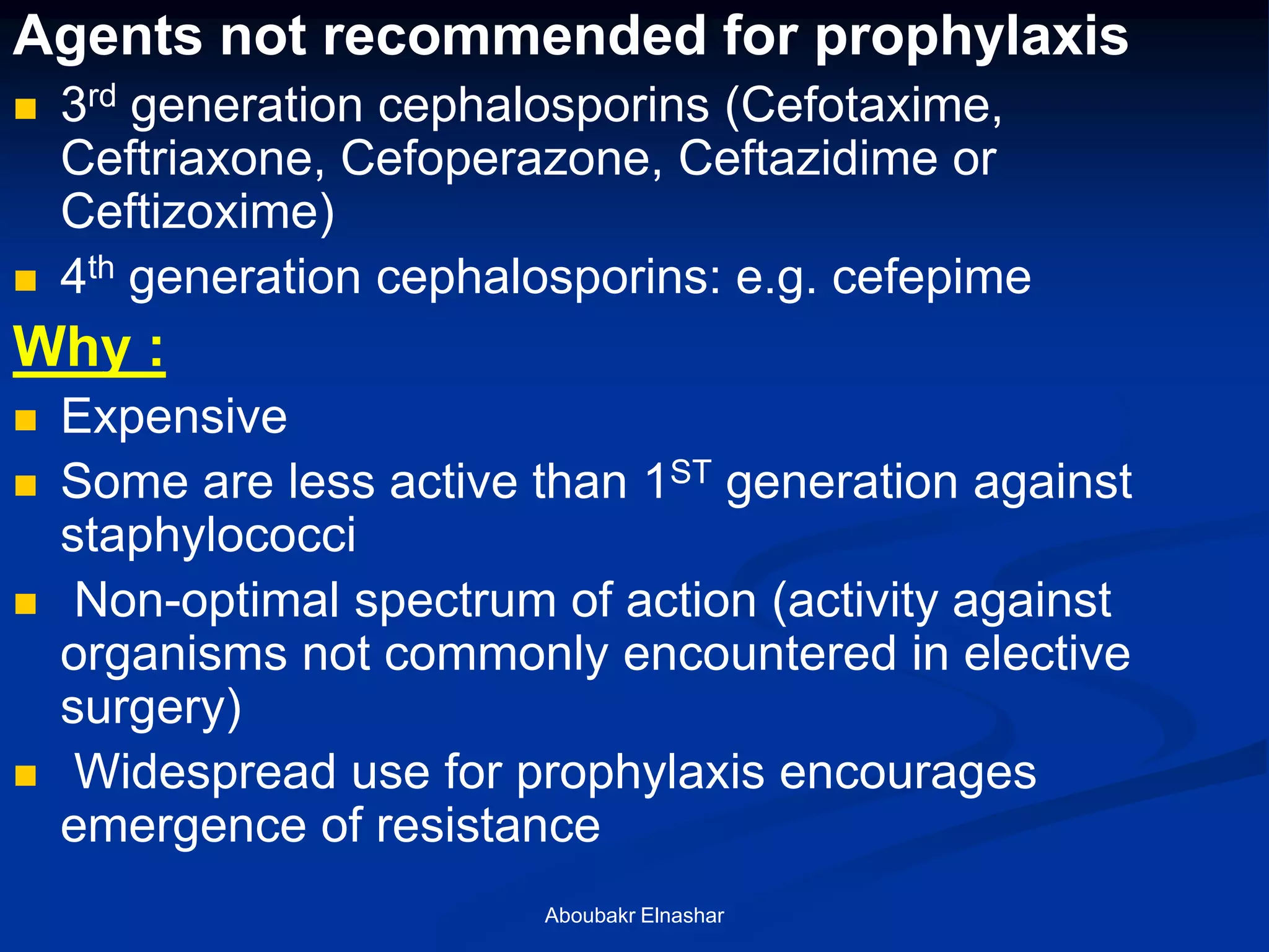 Prophylactic antibiotics in obstetrics and gynecology | PDF