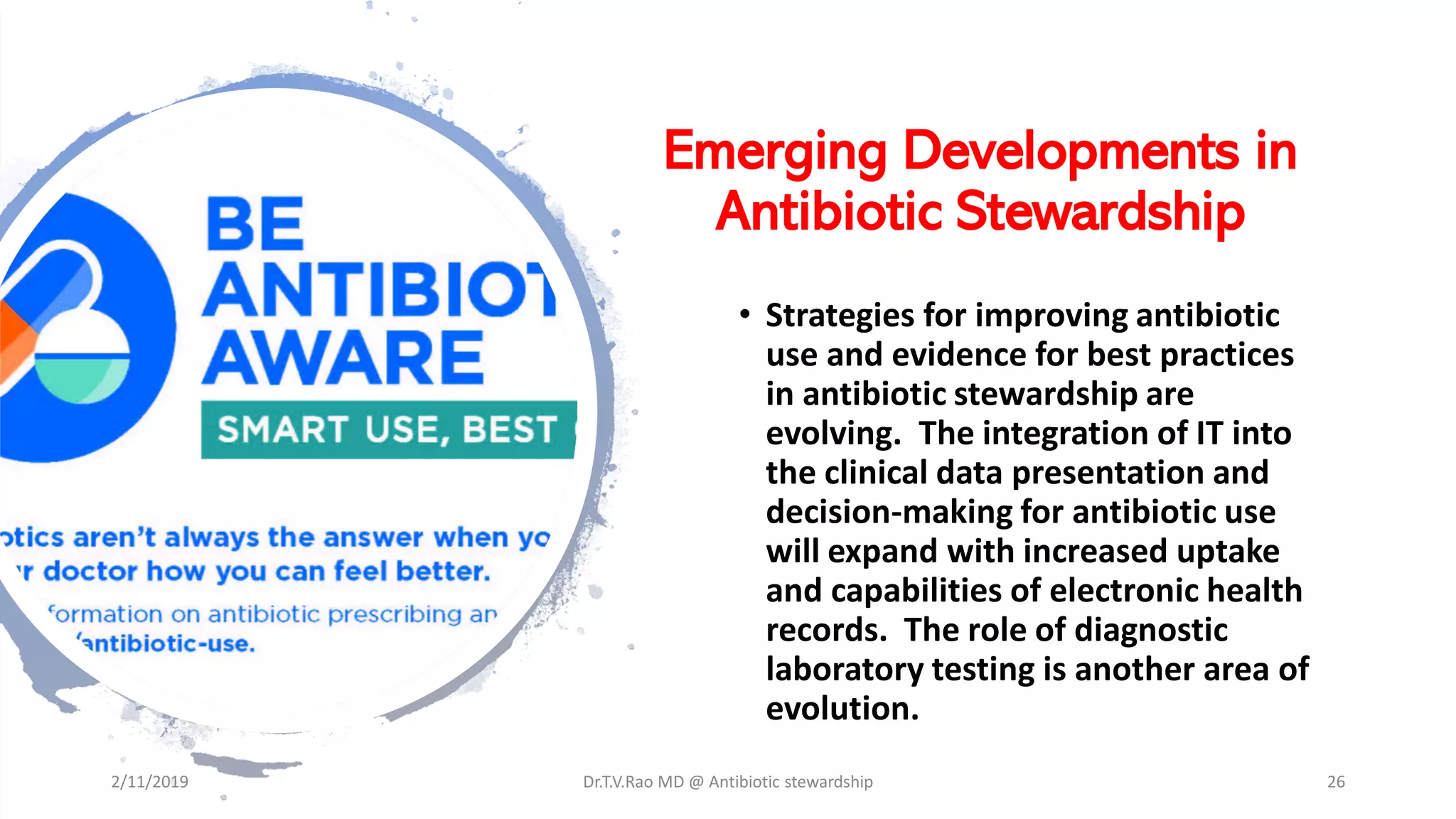 ANTIBIOTIC STEWARDSHIP CURRENT UPDATES | PDF