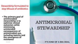 ANTIBIOTIC STEWARDSHIP CURRENT UPDATES | PDF