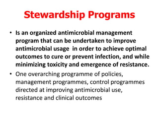 Antibiotic stewardship program in children | PPTX