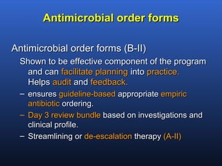 Antibiotic stewardship programme hiht final 3nov2012 | PPT