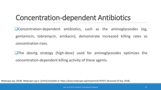 Antibiotic stewardship program pk pd approach | PDF