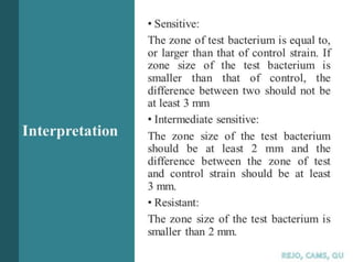 Antibiotic Sensitivity test (AST) | PDF