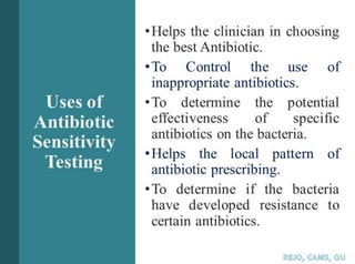 Antibiotic Sensitivity test (AST) | PDF