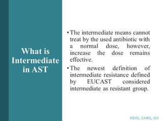 Antibiotic Sensitivity test (AST) | PDF