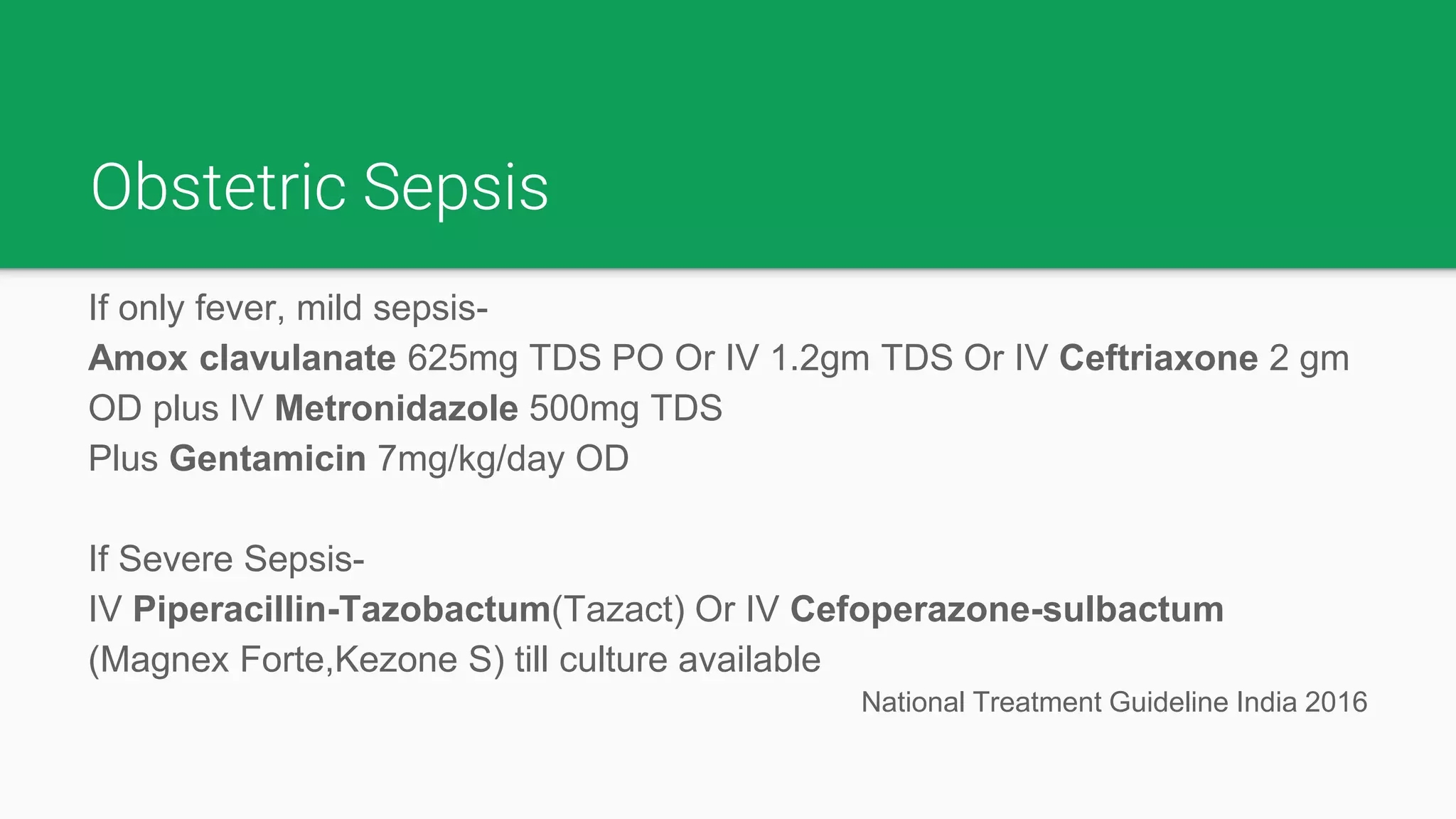 Antibiotic usage in pregnancy | PPTX