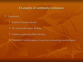 Antibiotic use and resistance and Abx MOA | PPT