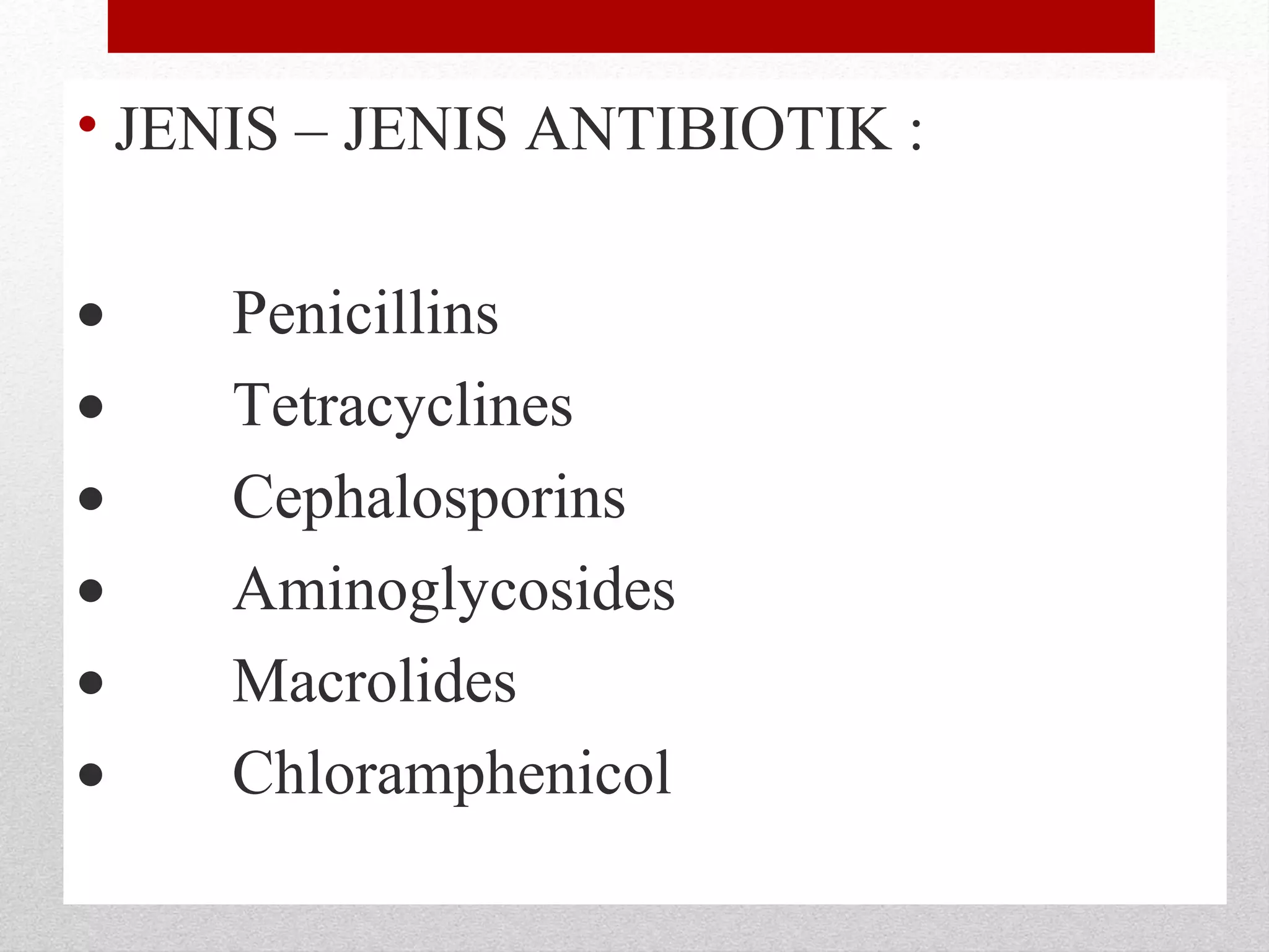 Antibiotik | PPT