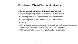 teori kimia farmasi obat golongan antibiotik | PDF