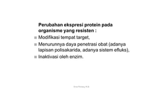 teori kimia farmasi obat golongan antibiotik | PPT