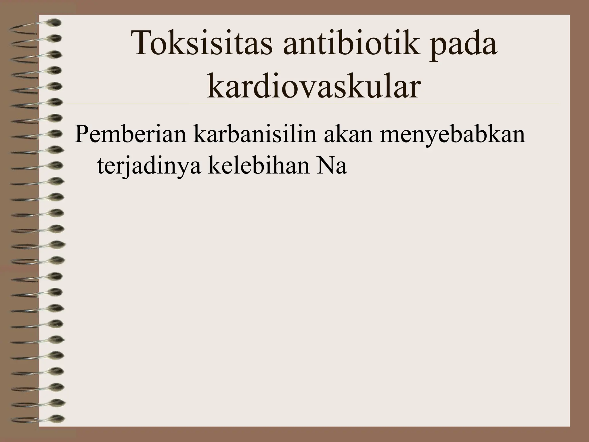 ANTIBIOTIK Mata kuliah farmakologiiiiiiiiiiii | PPTX