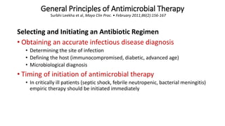 materi penyesuaian antibiotik di rumah sakit | PPTX