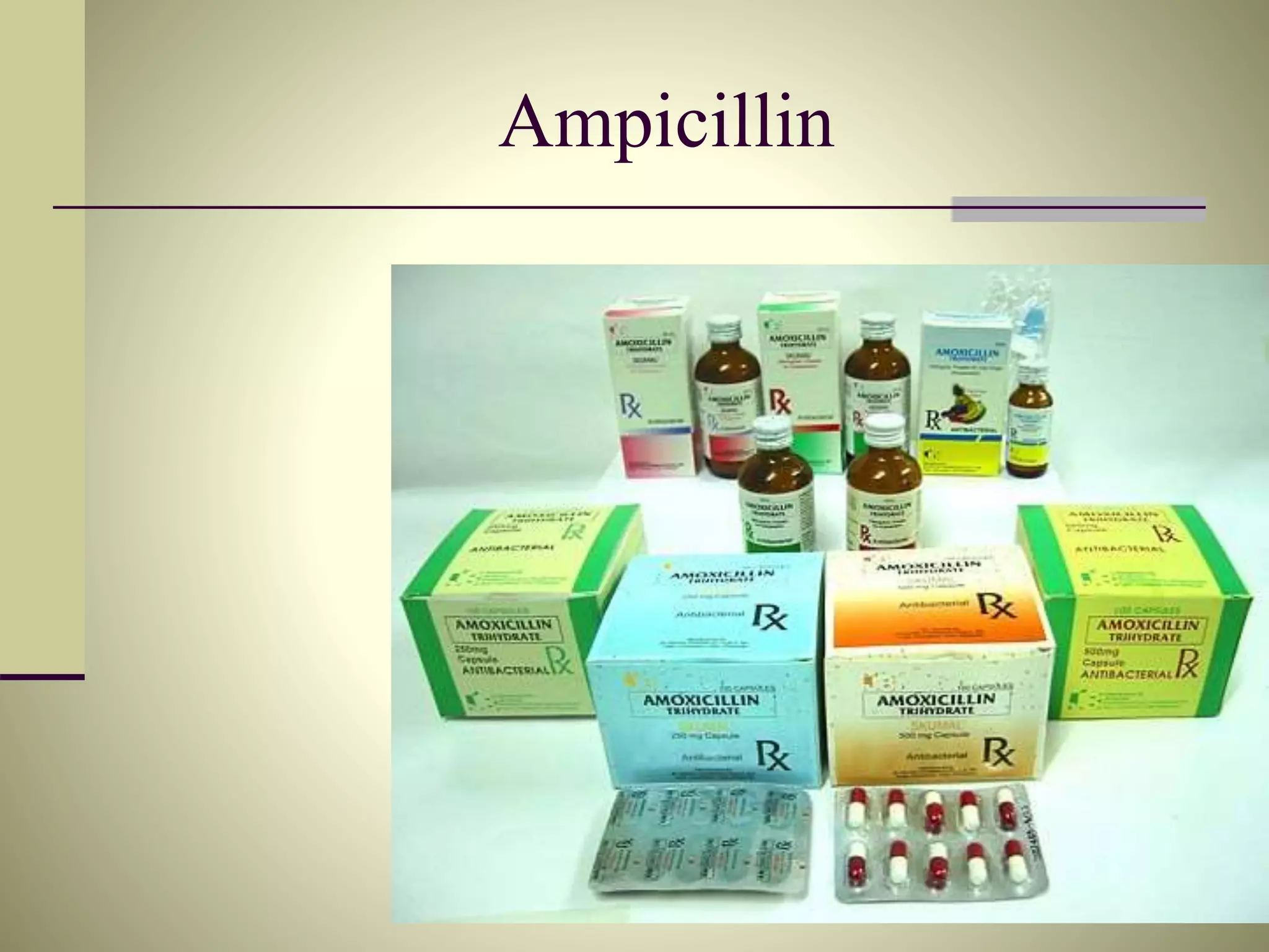 Antibiotik dan golongannya | PPTX