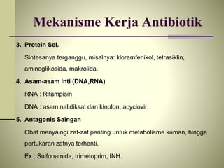 Antibiotik dan golongannya | PPTX
