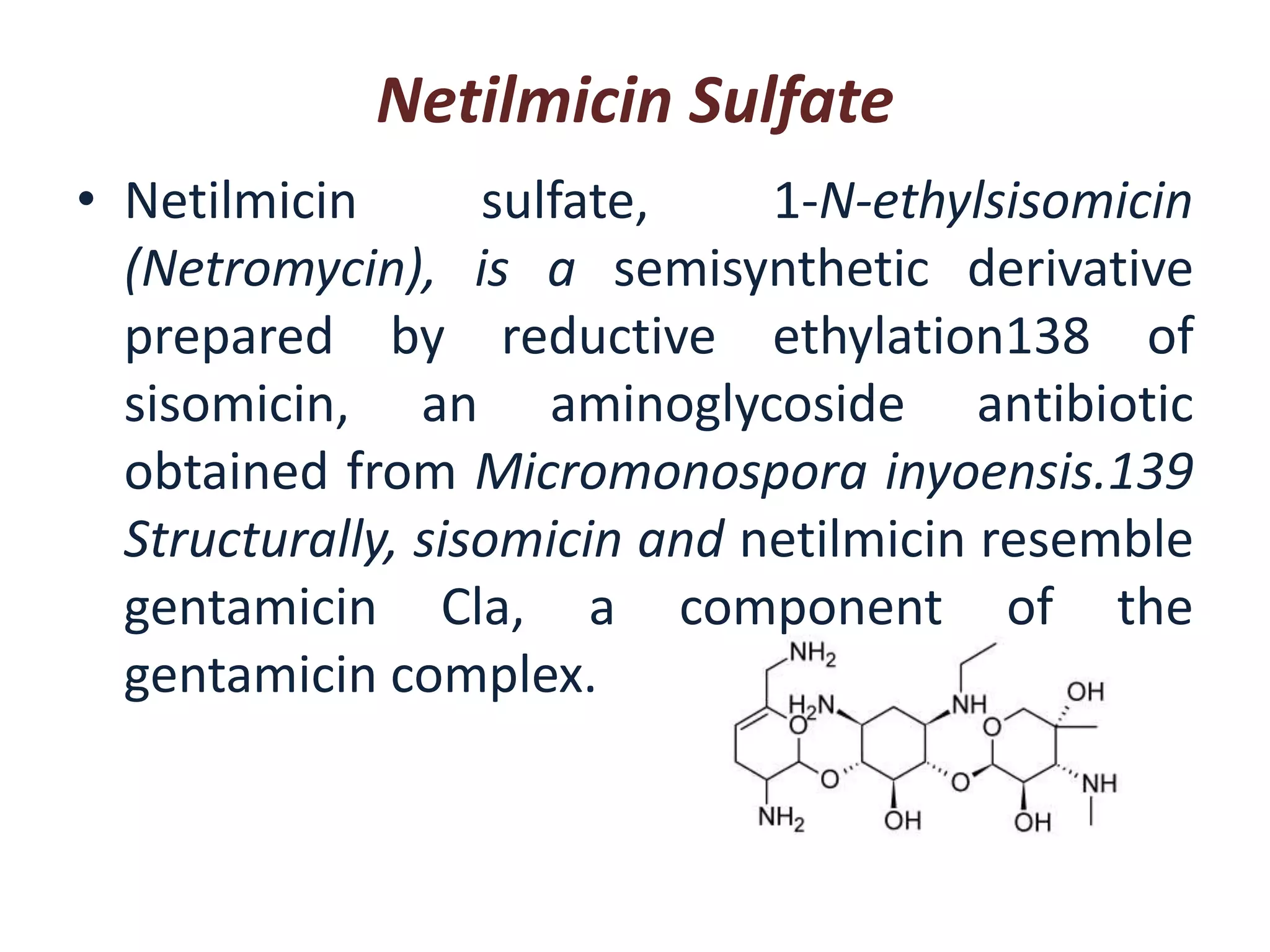 Aminoglycoside and Tetracyclines Antibiotics | PPTX