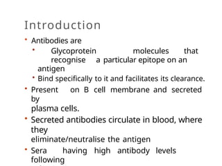 antibodies-immunoglobulins. .pptx