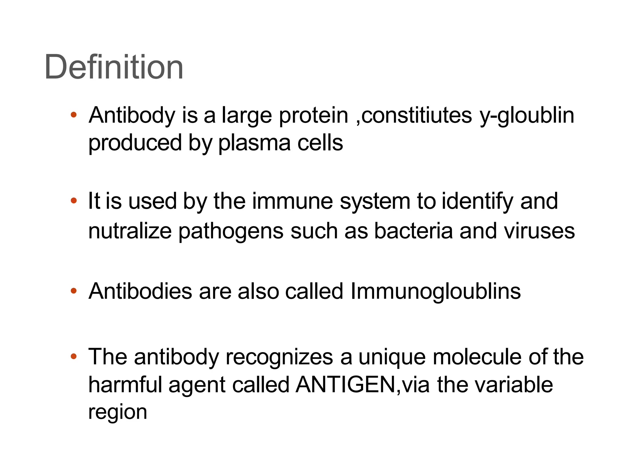 ANTIBODIES ,STRUCTURE AND ITS FUNCTIONS | PPTX