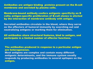 Antibodies structure - a brief vision of inmune system.ppt