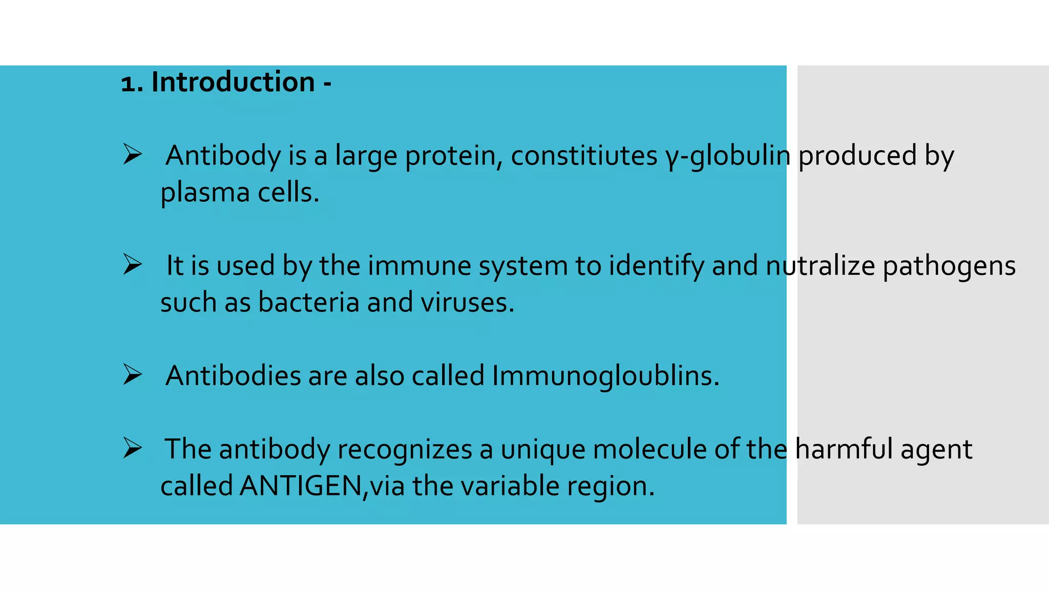 Antibody: Structure and Function | PPTX
