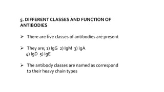 Antibody: Structure and Function | PPTX