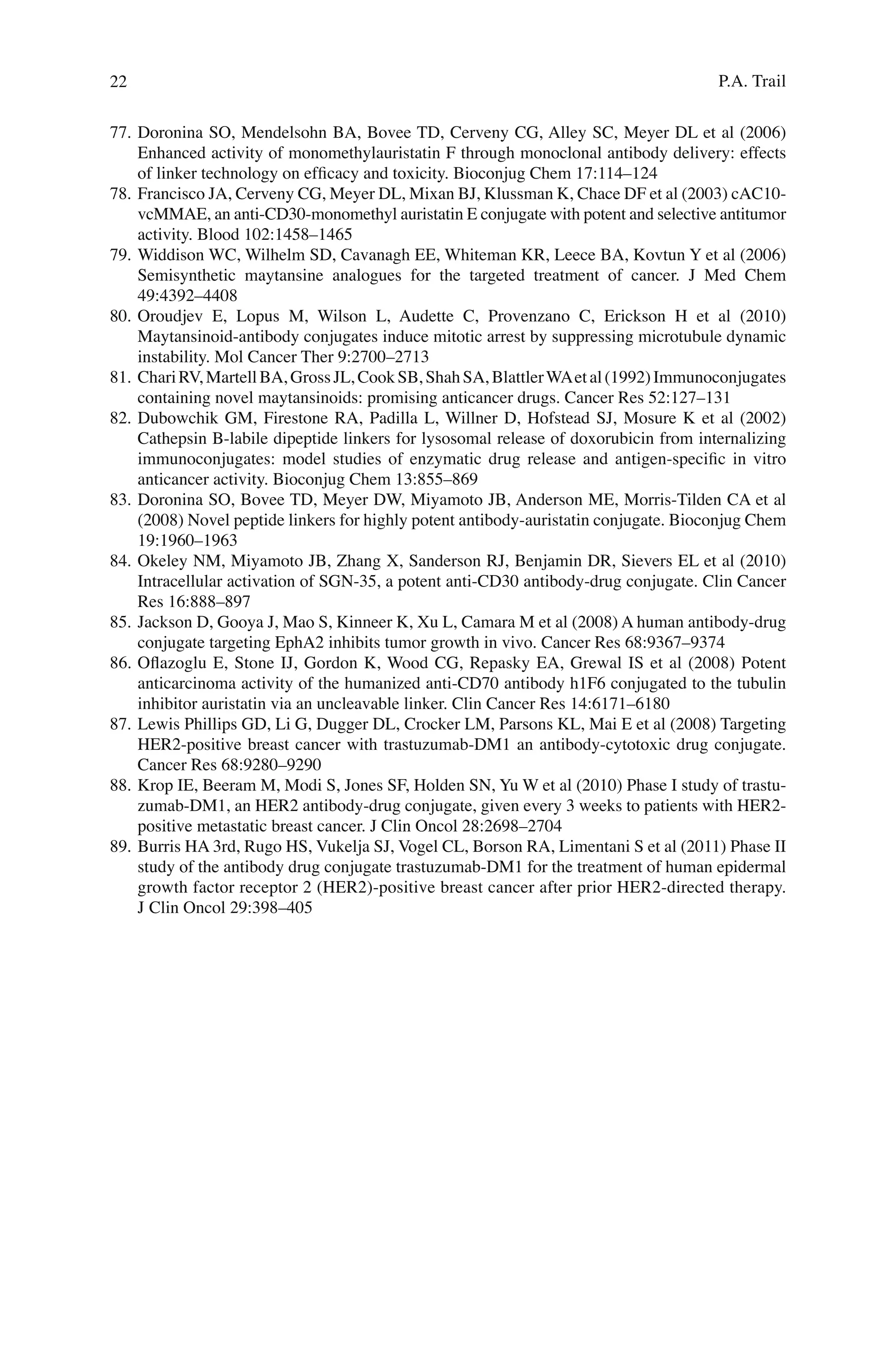 Antibody drug conjugates and immunotoxins | PDF | Cancer | Diseases and ...