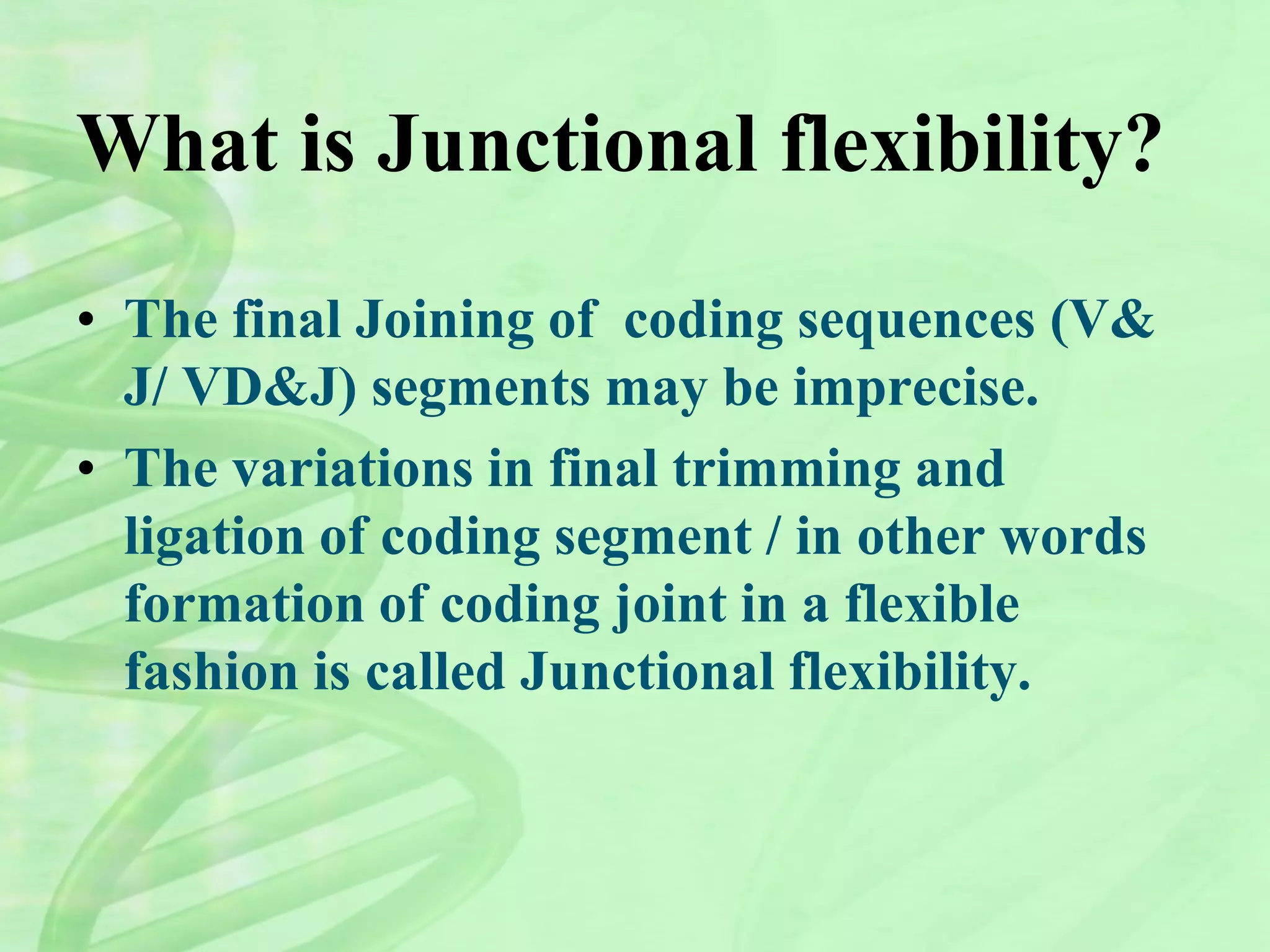 Antibody diversity presentation | PDF