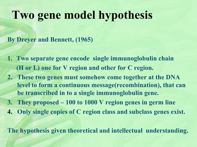Antibody diversity presentation | PDF | Genetics | Science
