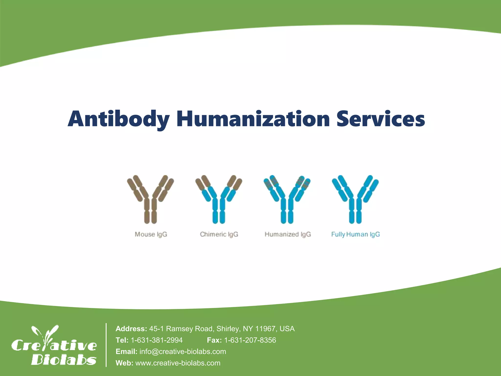 Antibody Humanization service creative biolabs | PPT