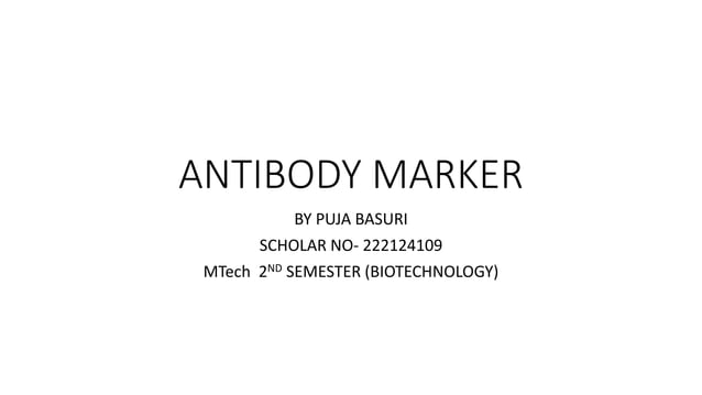 ANTIBODY MARKER.pptx