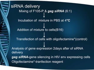 Antibody mediated in vivo delivery of siRNA via cell surface receptors ...