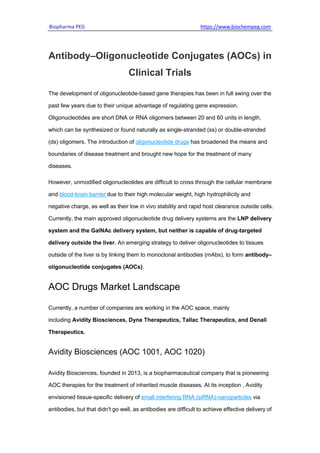 Antibody–Oligonucleotide Conjugates (AOCs) in Clinical Trials.pdf