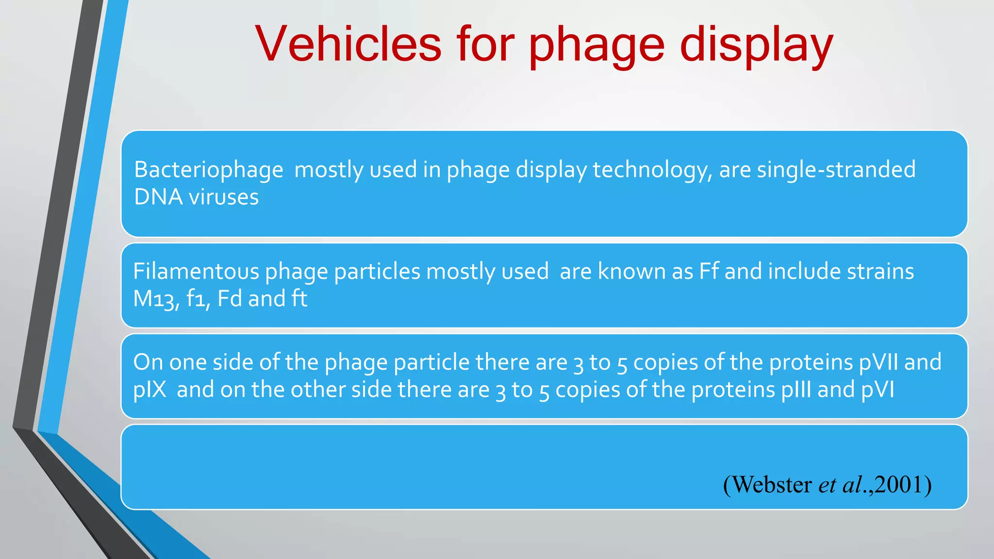 Antibody phage display technology | PPTX