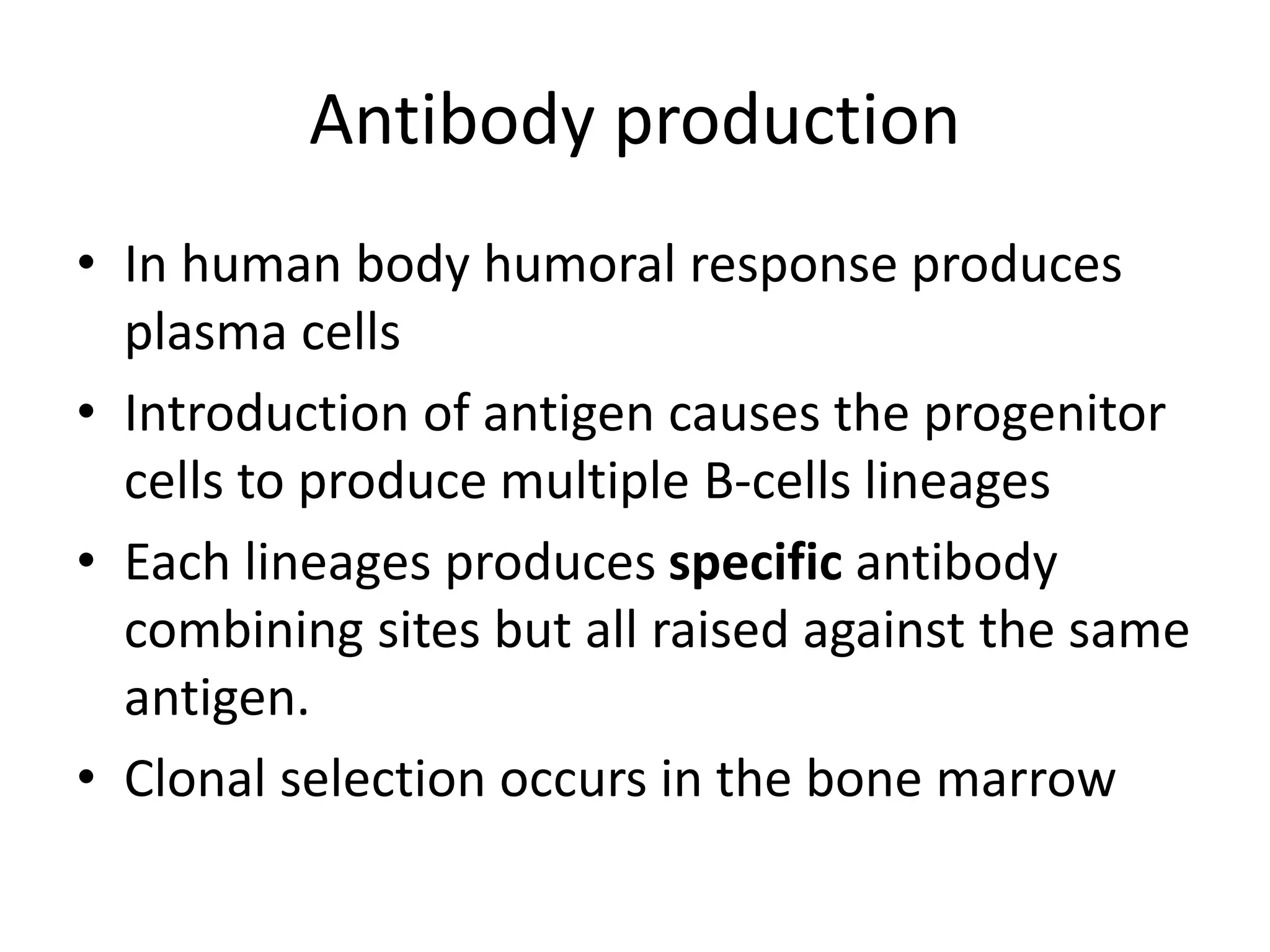 Antibody production.pptx | Chemistry | Science