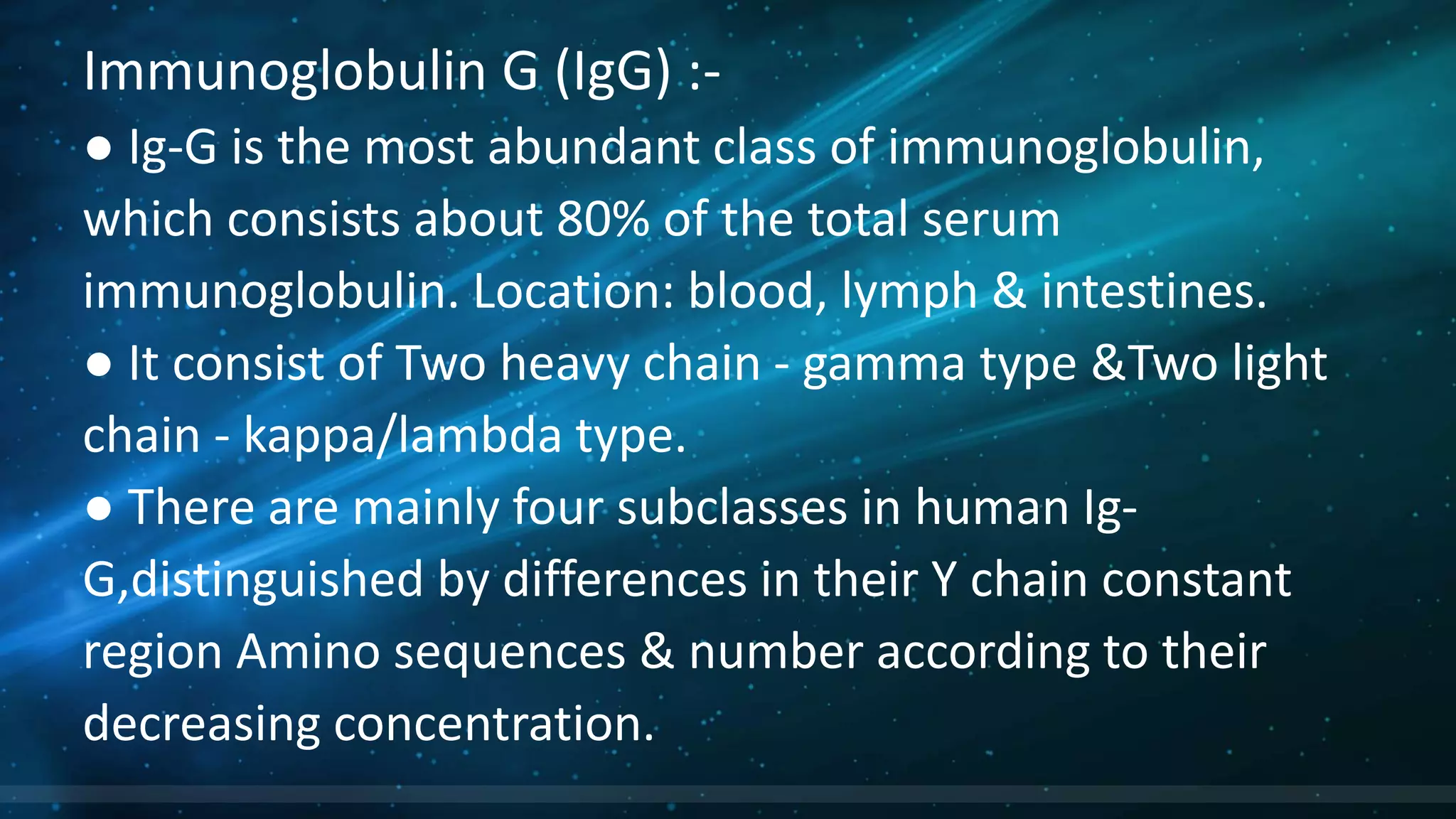 Antibody (immunoglobulin) structures and types | PPTX