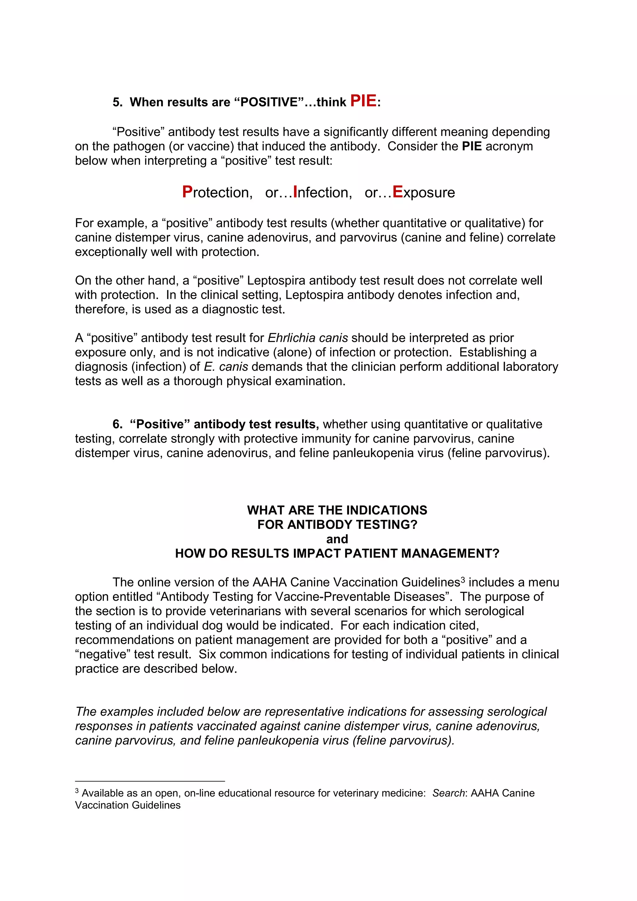 Antibody Testing in Clinical Practice - Indications for Point-of-Care ...
