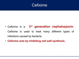 Antiboitics in dental infection for fighting AMR | PPTX
