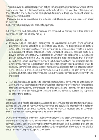 Anti Bribery Policy | PDF