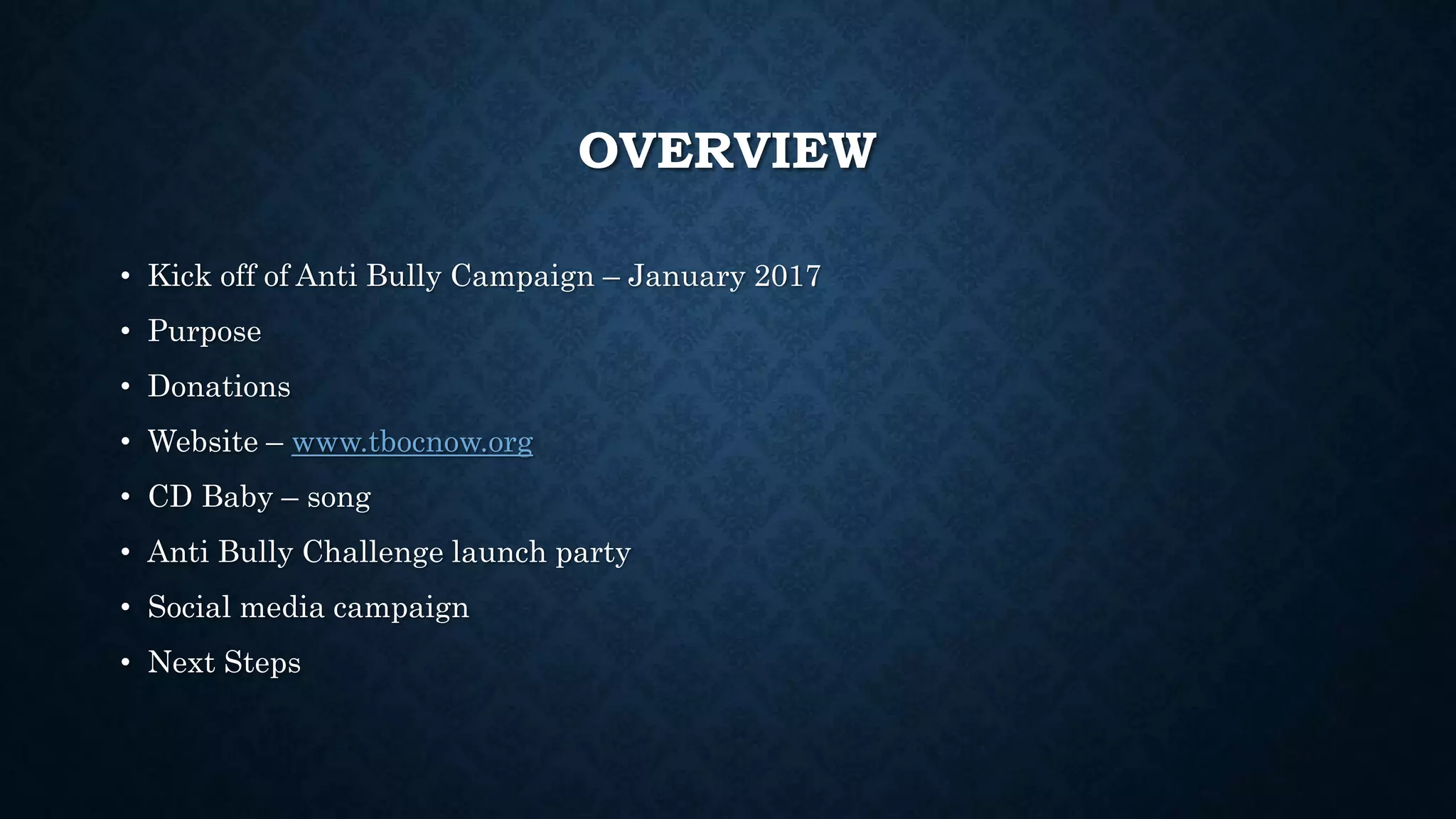 Anti bully challenge final | PPT