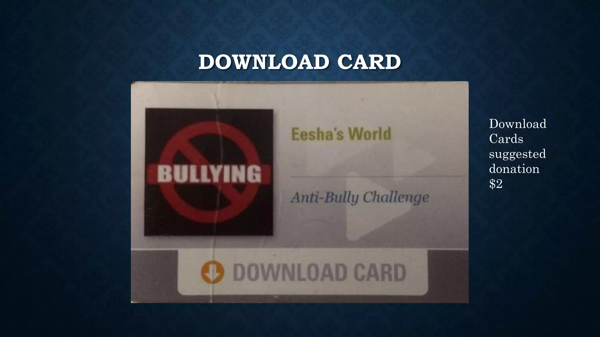 Anti bully challenge final | PPT
